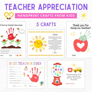 Teacher Appreciation Craft | End of Year Teacher Gift | Teacher ...