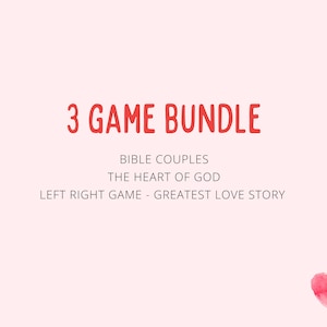 Valentine's Bible Games | Valentine's Church Games | Valentine's Party ...