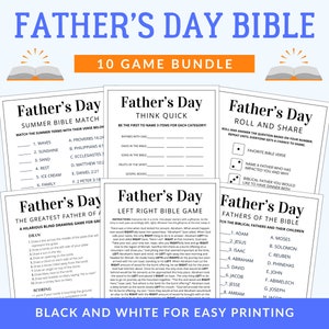 Father's Day Bible Games | Father's Day Games | Bible Games | Christian ...
