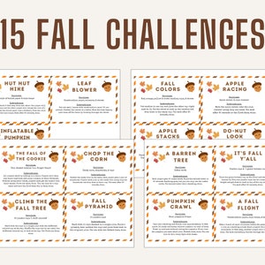 Fall Games | Fall Games Printable | Fall Party Games | Fall Games for ...