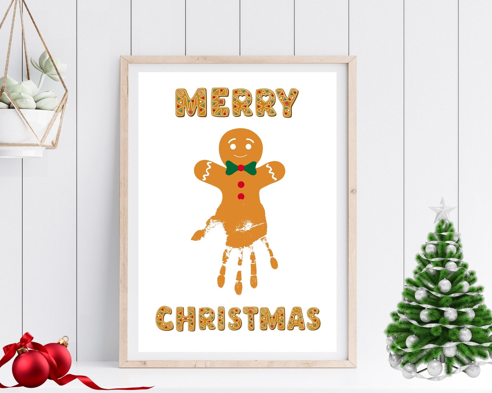Christmas Handprint Craft | Christmas Preschool Craft | Christmas Craft ...