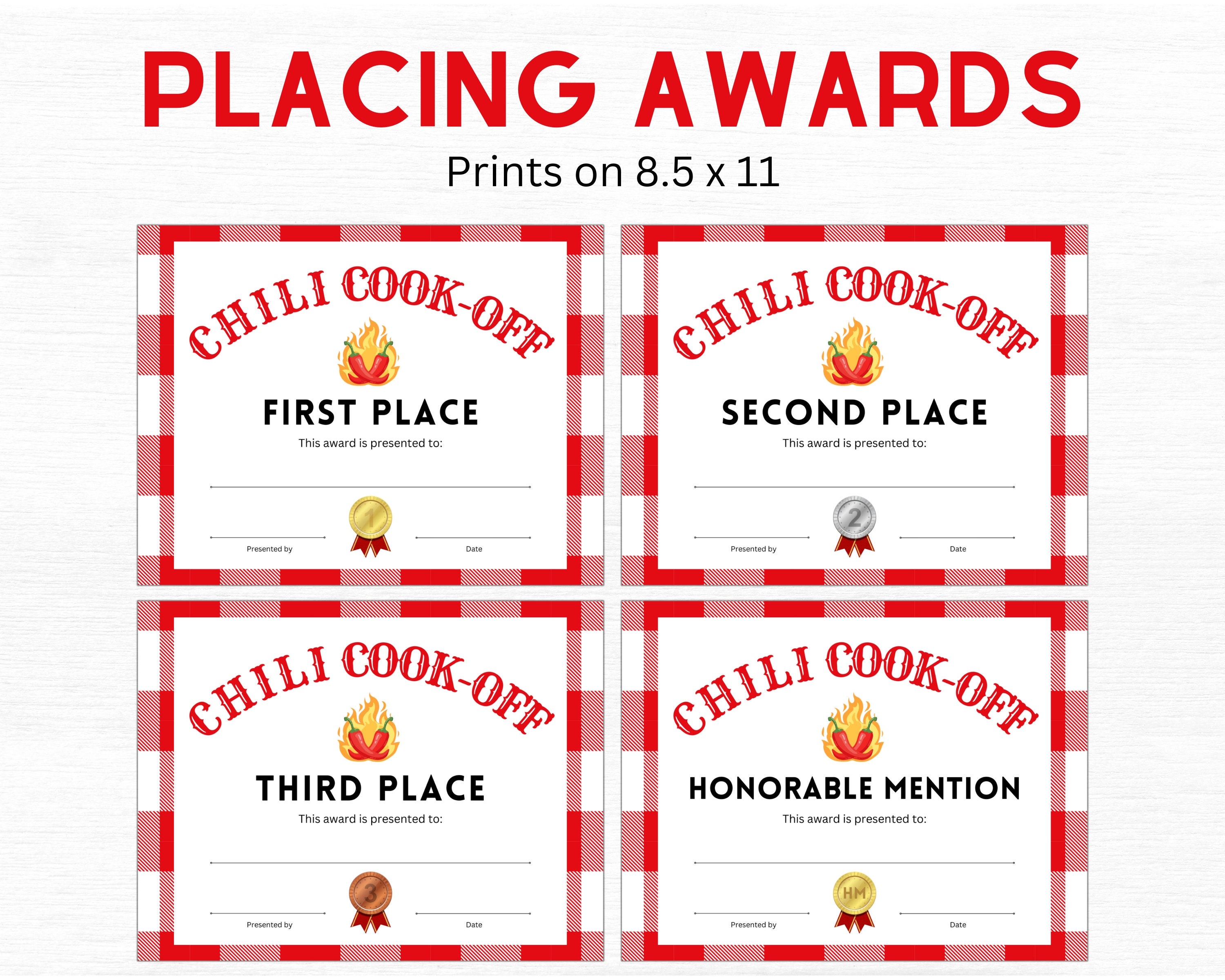 Chili Cook off Mega Kit | Chili Cook off | Chili Contest | Chili Cook ...