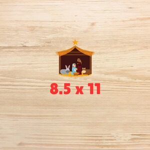 Christmas Bible Craft | Christmas Bible Paper Craft | Christmas Bible ...