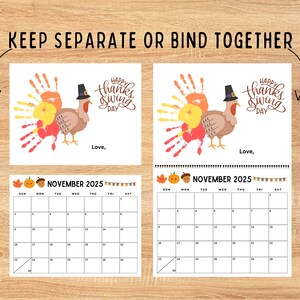 2025 Yearly Handprint Book | Handprint Memory Book | Handprint Art ...