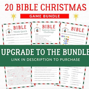 Bible Wintery Match Church Christmas Party Game Christmas Bible Game ...