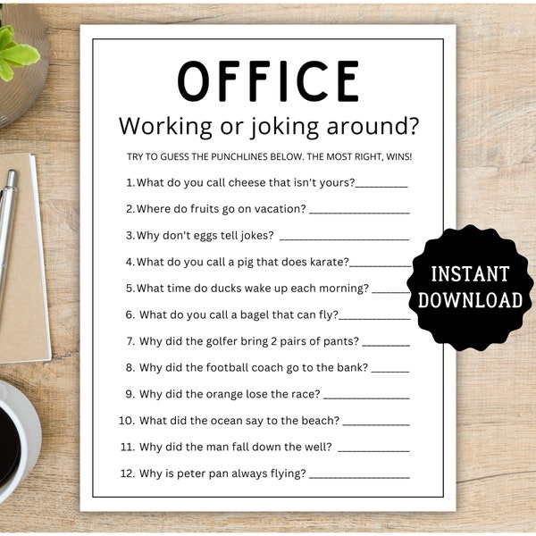 Funny Team Building Game - Etsy