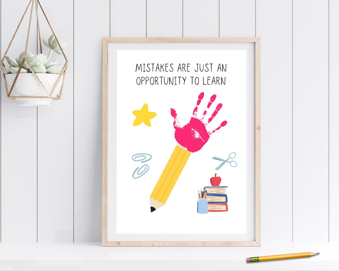 First Day of School Handprint Craft | Back to School Art | First Day of ...