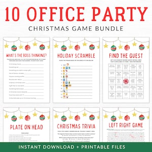 Christmas Office Games | Office Christmas Party Games | Christmas Games ...