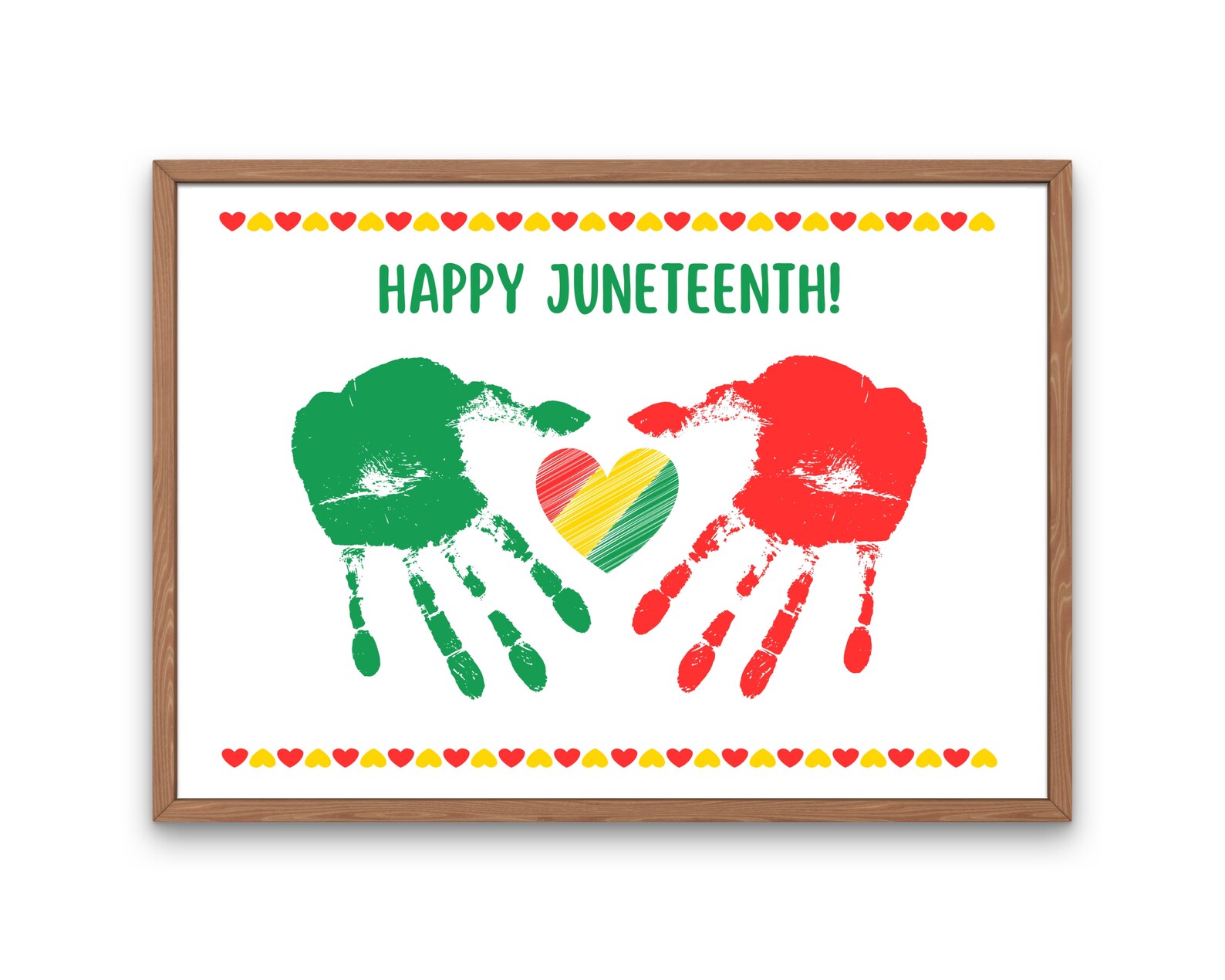 Juneteenth Handprint Craft Juneteenth Craft Juneteenth for Kids ...