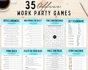 Most Likely to Work Game, Office Games, Games for Work, Work Party ...