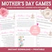 Mother's Day Tea Party Games | 30 Game Bundle (instant Download) - Etsy