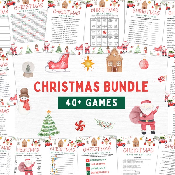 Christmas Party Games - Etsy
