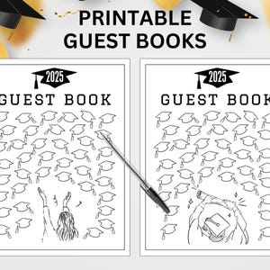 2025 Graduation Games | Graduation Party Games | Printable Graduation ...