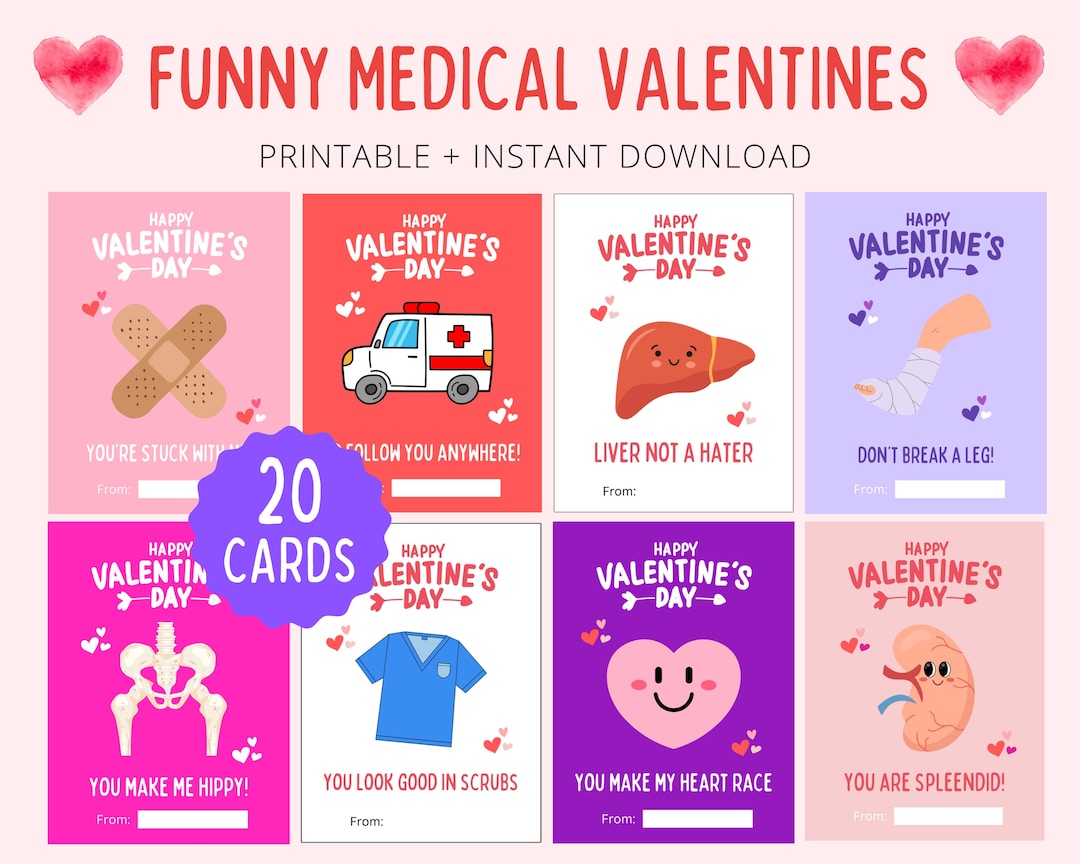 Medical Valentines Nursing Valentines Funny Medical Valentines Nursing ...