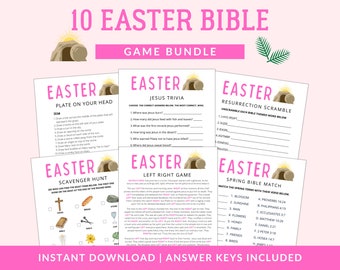 Easter Bible Games | Christian Easter Games | Easter Games | Easter ...
