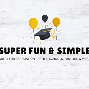 Graduation Bingo | 2025 Graduation Bingo | Graduation Party Games ...