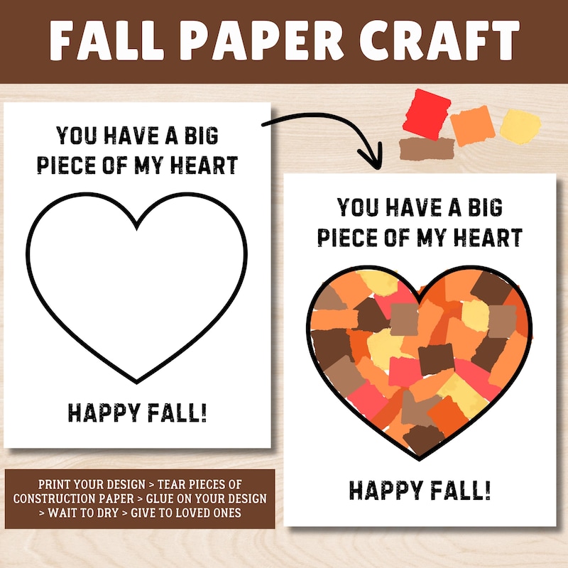 Fall Craft Tots - Etsy