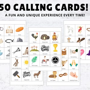 Easter Bible Bingo | Resurrection Bingo | Easter Story Bingo ...