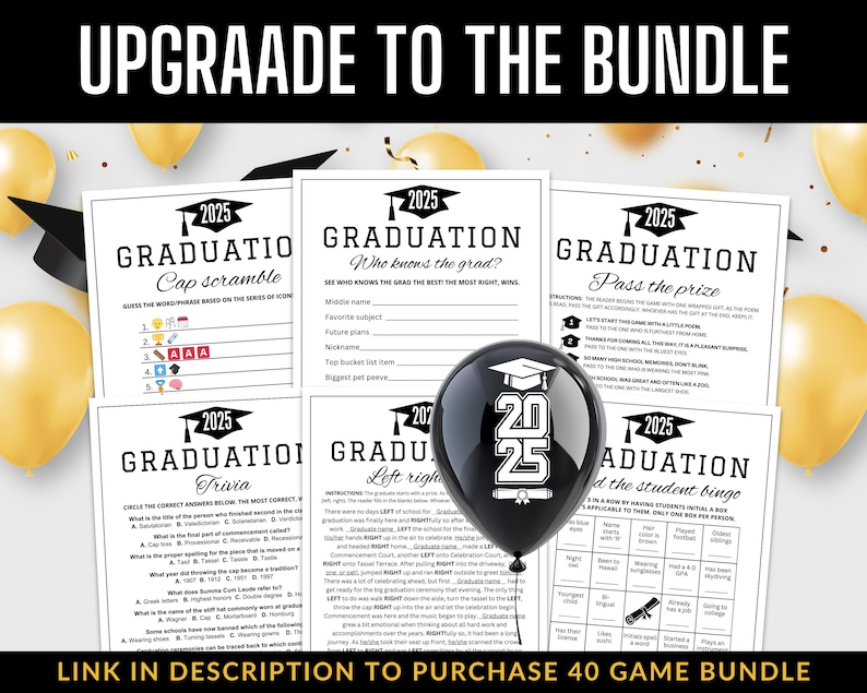 Graduation Left Right Game | 2025 Graduation Games | Graduation Games ...