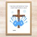 Winter Bible Handprint Art: Sunday School Craft (digital Download) - Etsy