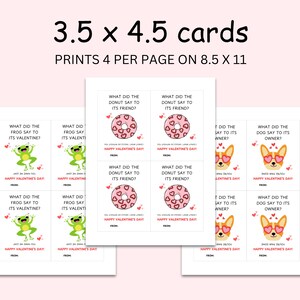 Funny Valentine's Day Cards for Kids | Joke Valentines (printable) - Etsy