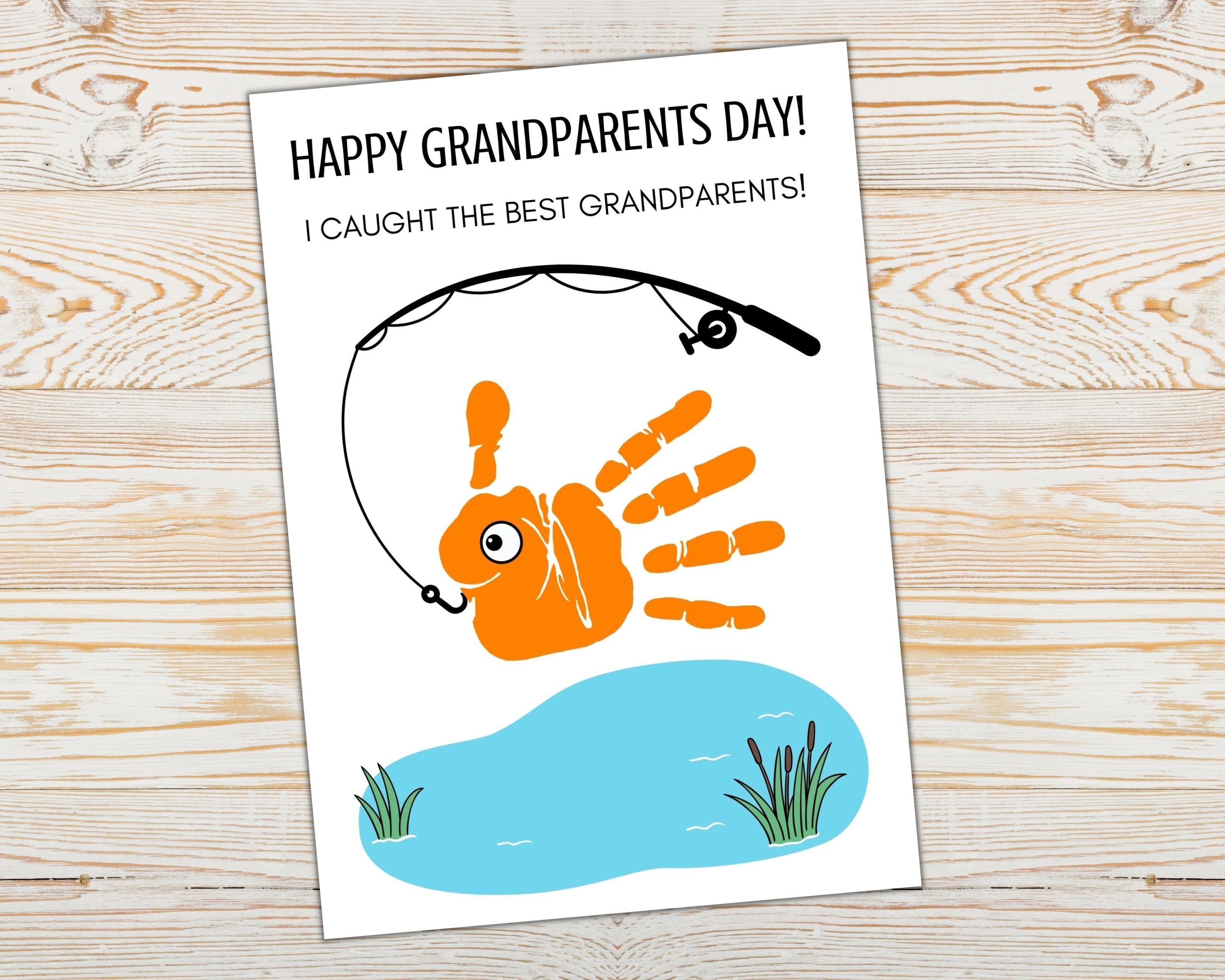 Grandparents Day Craft Grandparents Day Handprint - Etsy