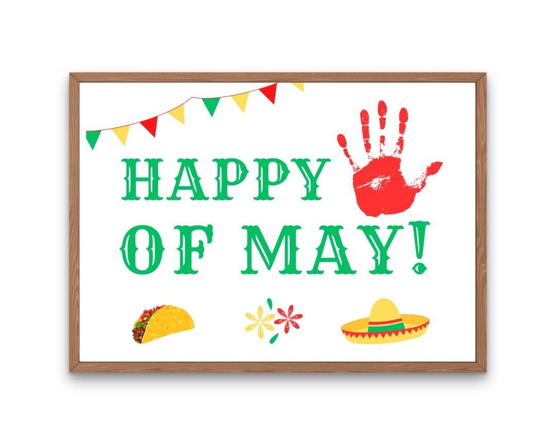 Cinco De Mayo Craft Cinco De Mayo Handprint Craft Cinco De Mayo ...