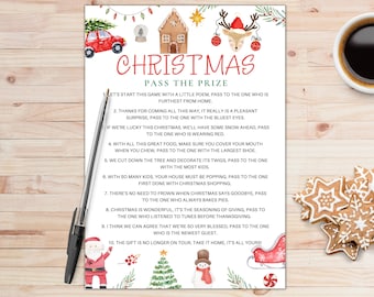 Christmas Vacation Left Right Christmas Game | Christmas Pass the Prize ...
