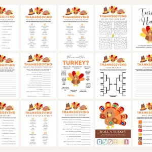 Thanksgiving Games | Thanksgiving Party Games | Thanksgiving Games for ...