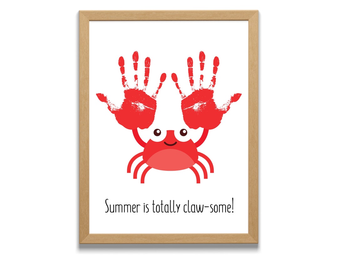 Summer Handprint Craft | Summer Craft for Kids | Summer Craft | Summer ...