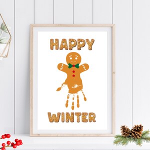 Winter Handprint Craft Bundle | Kids Activity, Keepsake (printable) - Etsy