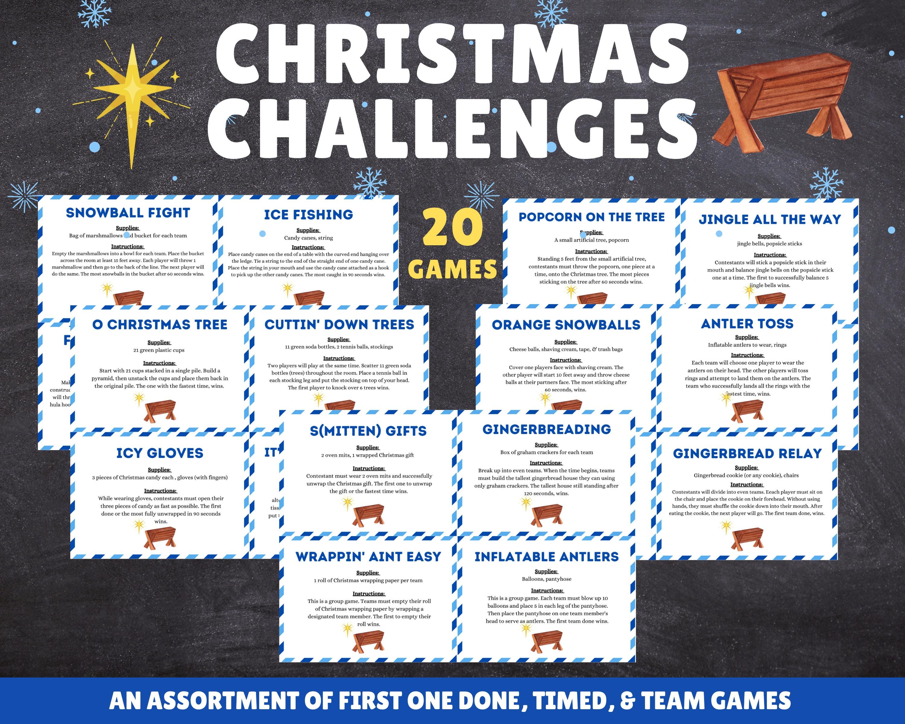 Nativity Bible Games | 50 Game Bundle (digital Download) - Etsy