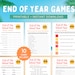 End of Year Party Games | Classroom Activity (digital Download) - Etsy
