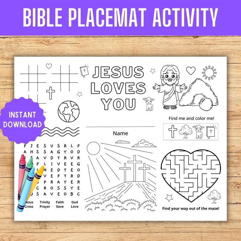 Christian Placemats - Etsy