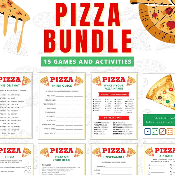 Pizza Party - Etsy