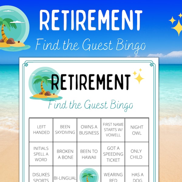 Retirement Party Games - Etsy