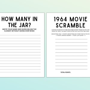 60th Anniversary Games | Married in 1964 Games | Married in 1964 ...