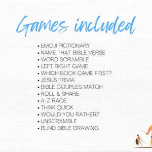 Bible Games Bundle Bible Study Games Bible Games for - Etsy
