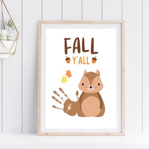 Fall Handprint Craft | Fall Handprint Art | Fall Craft for Kids ...