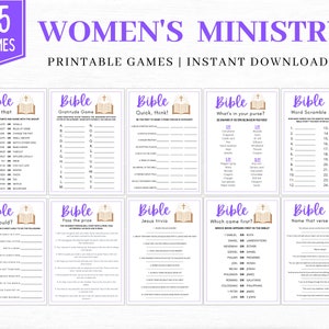 Womens Ministry Games | Bible Games | Women's Ministry | Christian ...