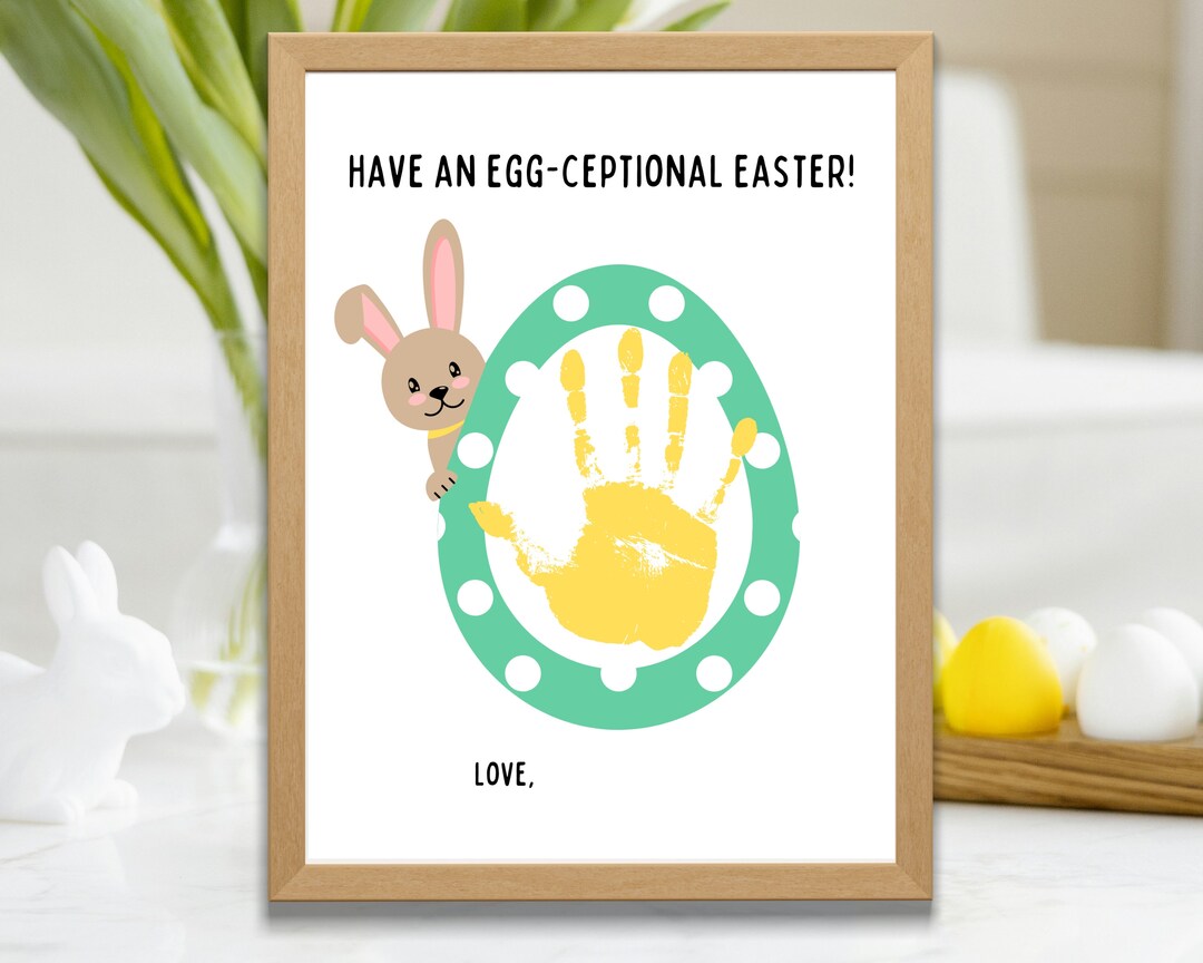 Easter Handprint Craft Easter Handprint Art Easter Craft School Easter ...