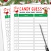 Guess How Many Candies | Guess How Many Christmas | Christmas Candy ...