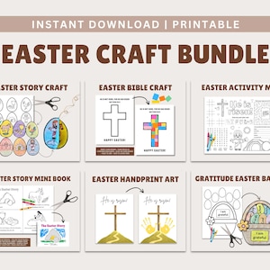 Easter Craft Bundle | Easter Bible Craft | Resurrection Craft | Holy ...