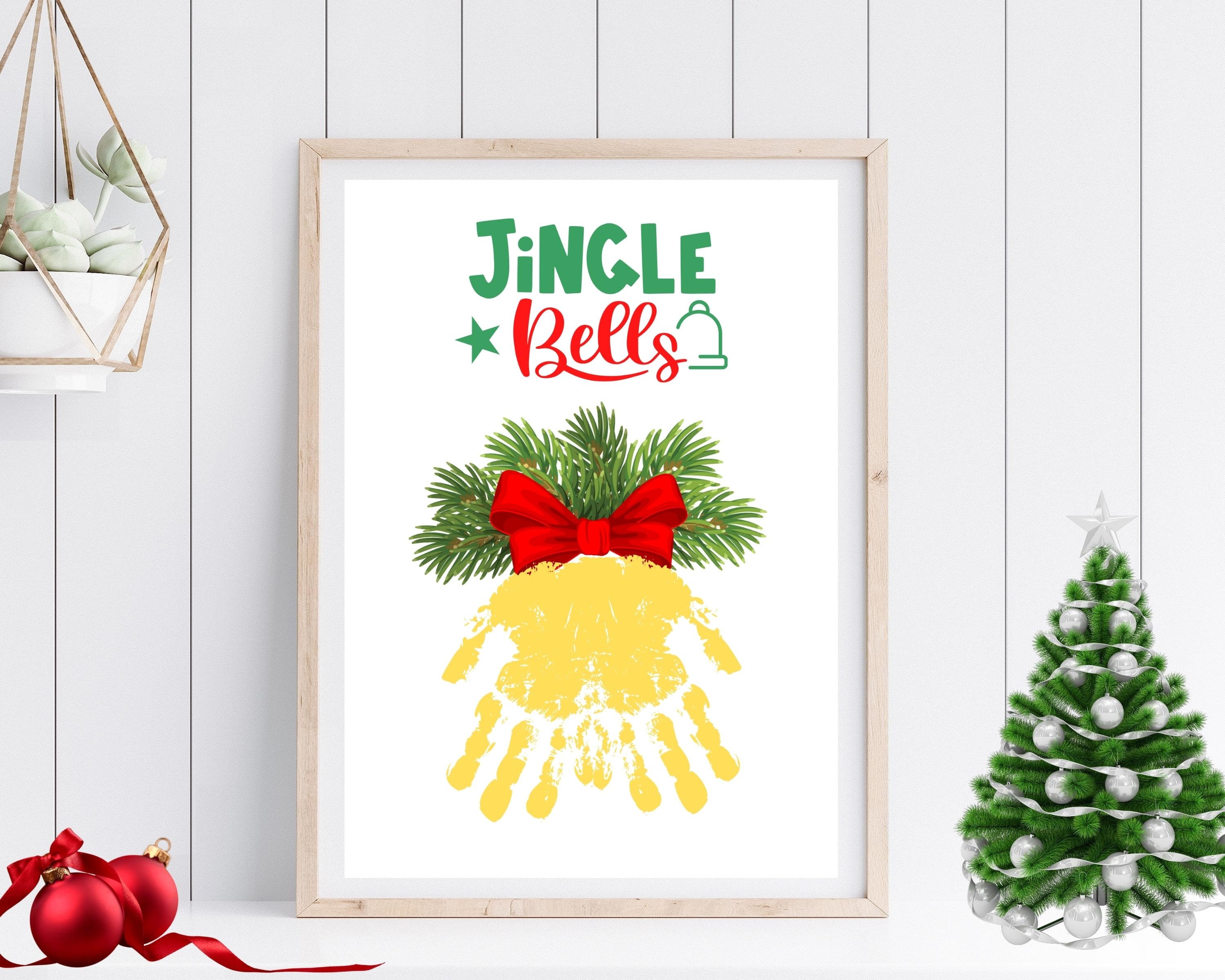 Christmas Handprint Craft | Christmas Preschool Craft | Christmas Craft ...