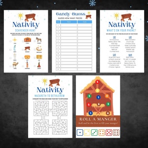 Nativity Games | Church Christmas Party Games | Christmas Bible Games ...