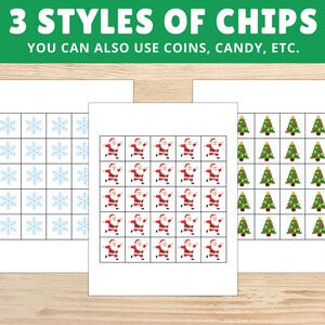 300 Christmas Bingo Cards: Holiday Party Game (digital Download) - Etsy