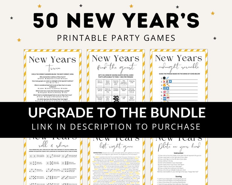 New Years Trivia | 2025 Trivia | New Years Eve Game | New Years Game ...