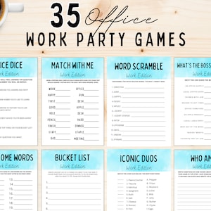 Office Party Games | Work Party Games | Staff Games | Team Meeting ...
