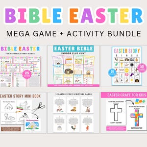 Easter Bible Games | Christian Easter Games | Easter for Church ...
