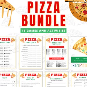 Pizza Games Pizza Themed Games National Pizza Day Pizza Craft Pizza ...